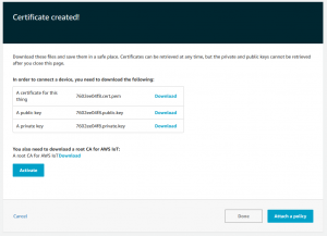 Connecting the NuMaker-IoT-M487 to AWS - Ineltek Docs